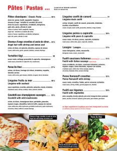 Main Menu | Pizza, pasta, mussels | Bring your own wine restaurant.